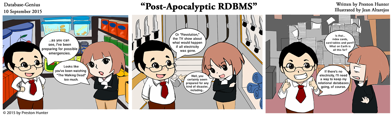 Database-Genius.com: Preston Hunter, database designer